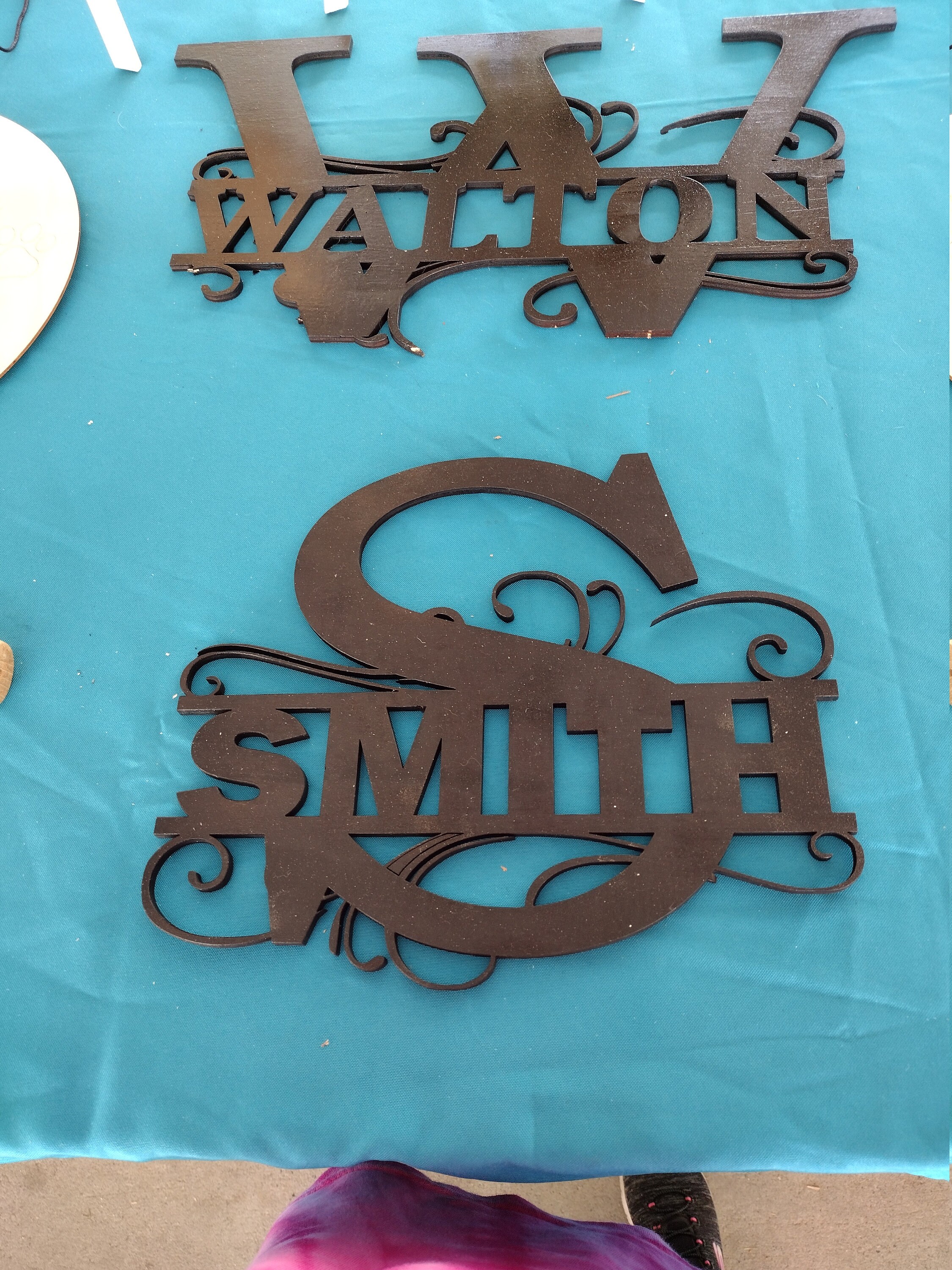 Personalized Wooden Monogram Sign/ Wall Hanging - Etsy