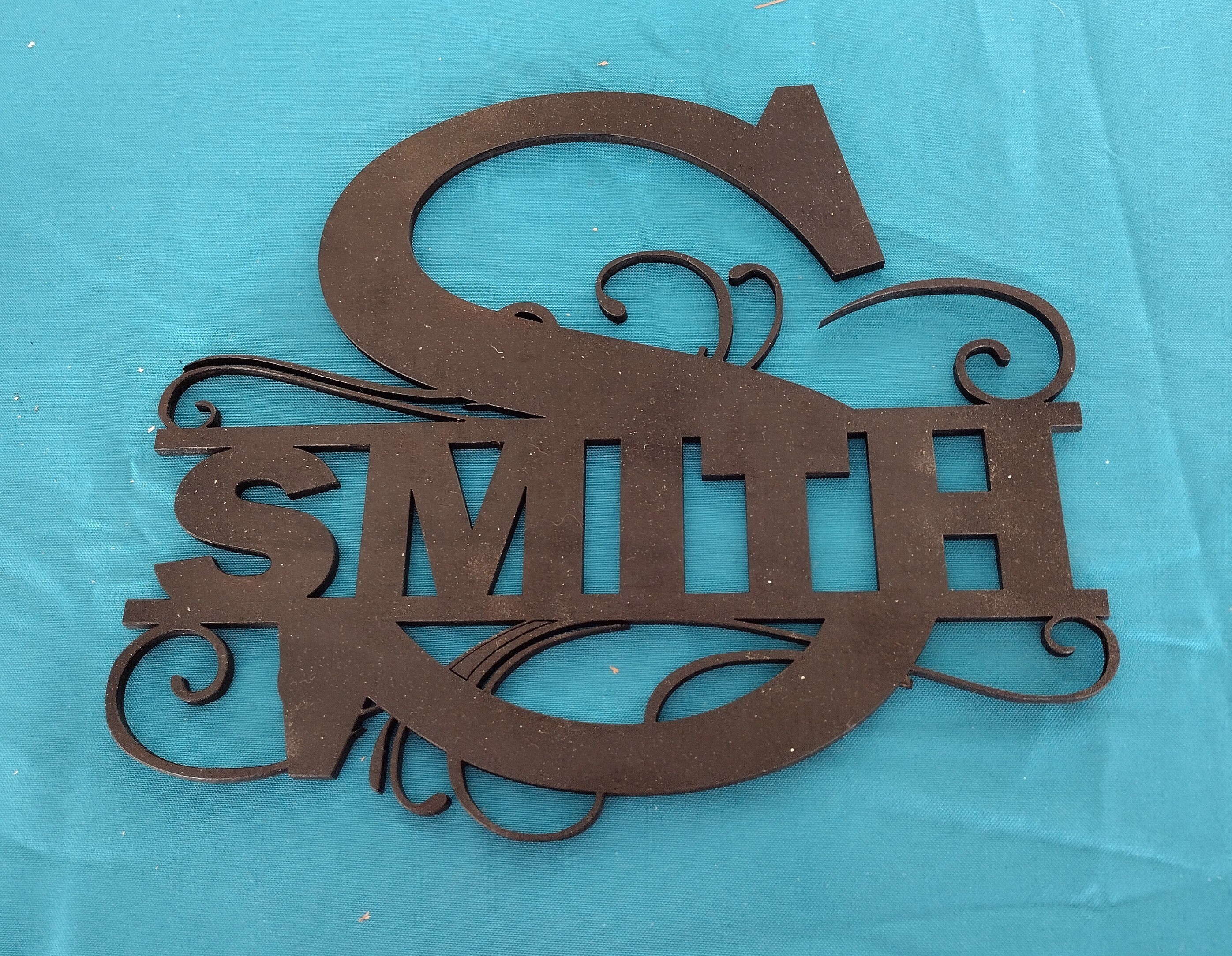 Personalized Wooden Monogram Sign/ Wall Hanging - Etsy
