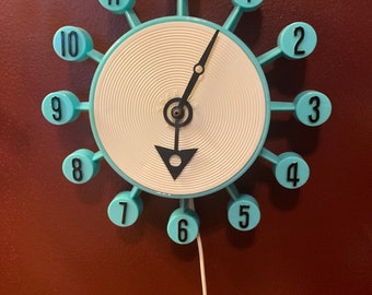 Mcm Atomic Clock - Etsy