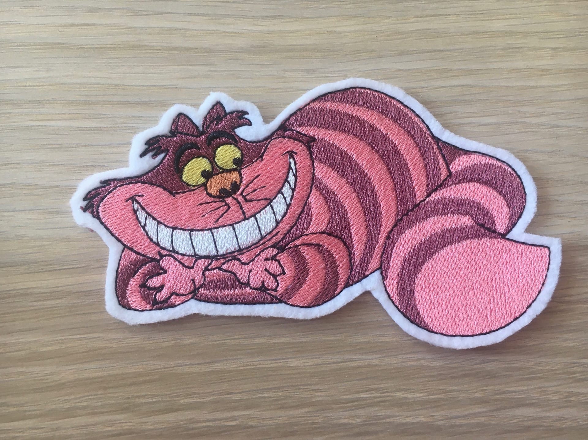 Cheshire Cat Machine Embroidery Design | Etsy