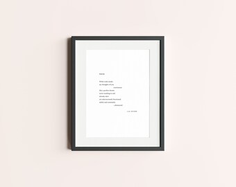 Patience Poem - Poem Poetry Quotes Wall Art Wall Decor Home Living ...
