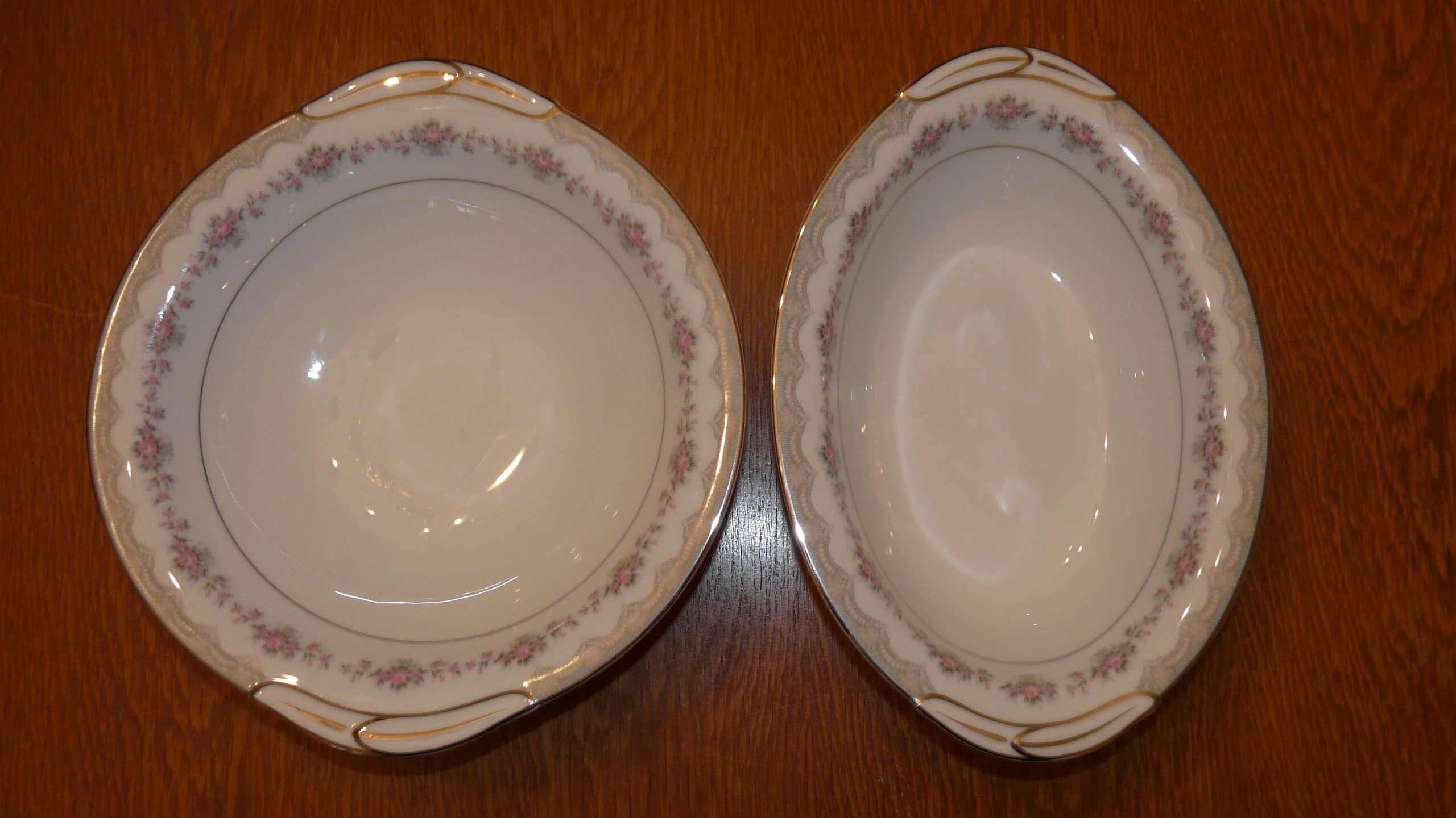 Two Large Vegetable Bowls by Noritake glenwood - Etsy
