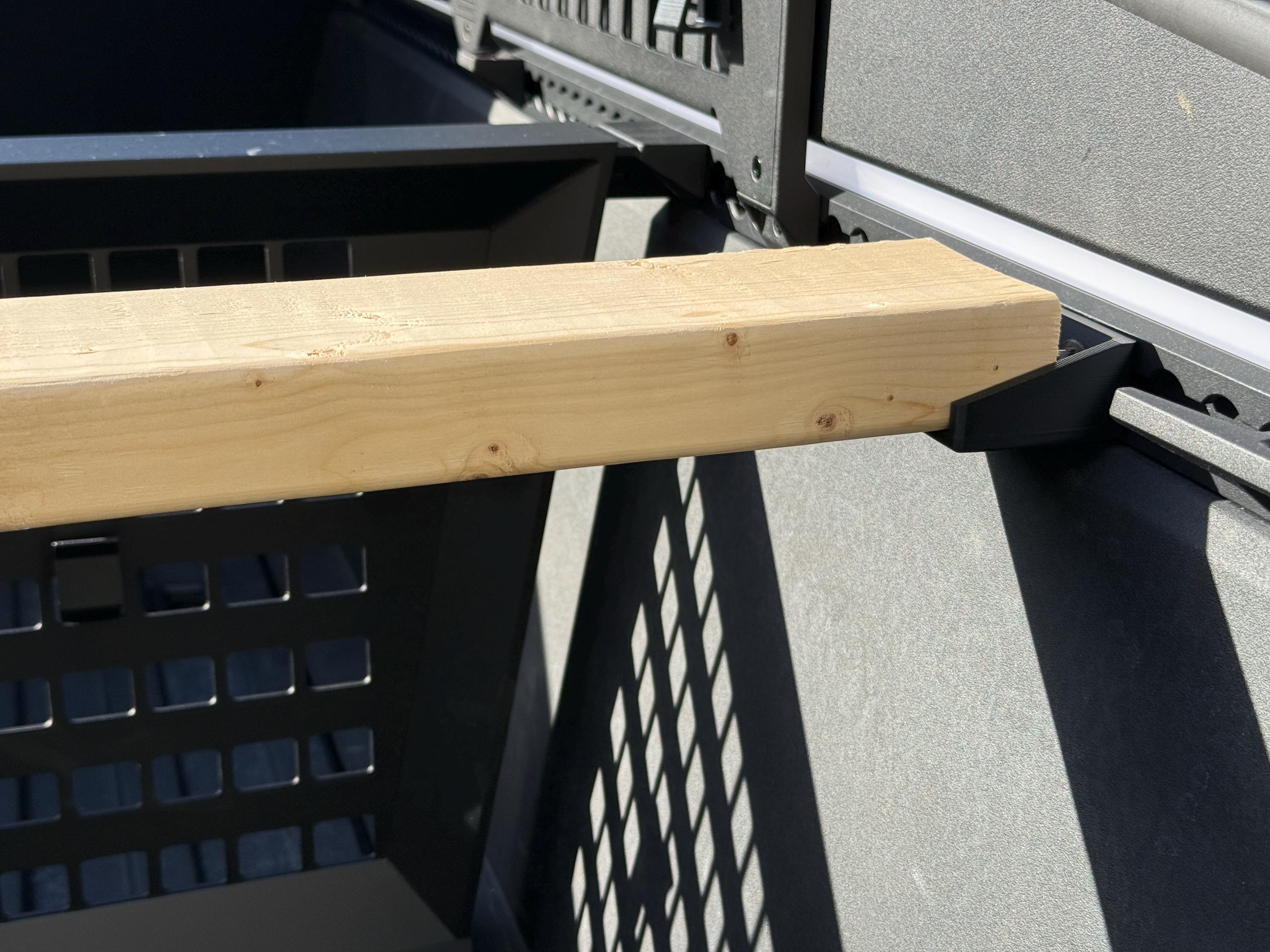 Cybertruck L-track 2x4 1x4 Shelf Bracket (2ct) - Etsy