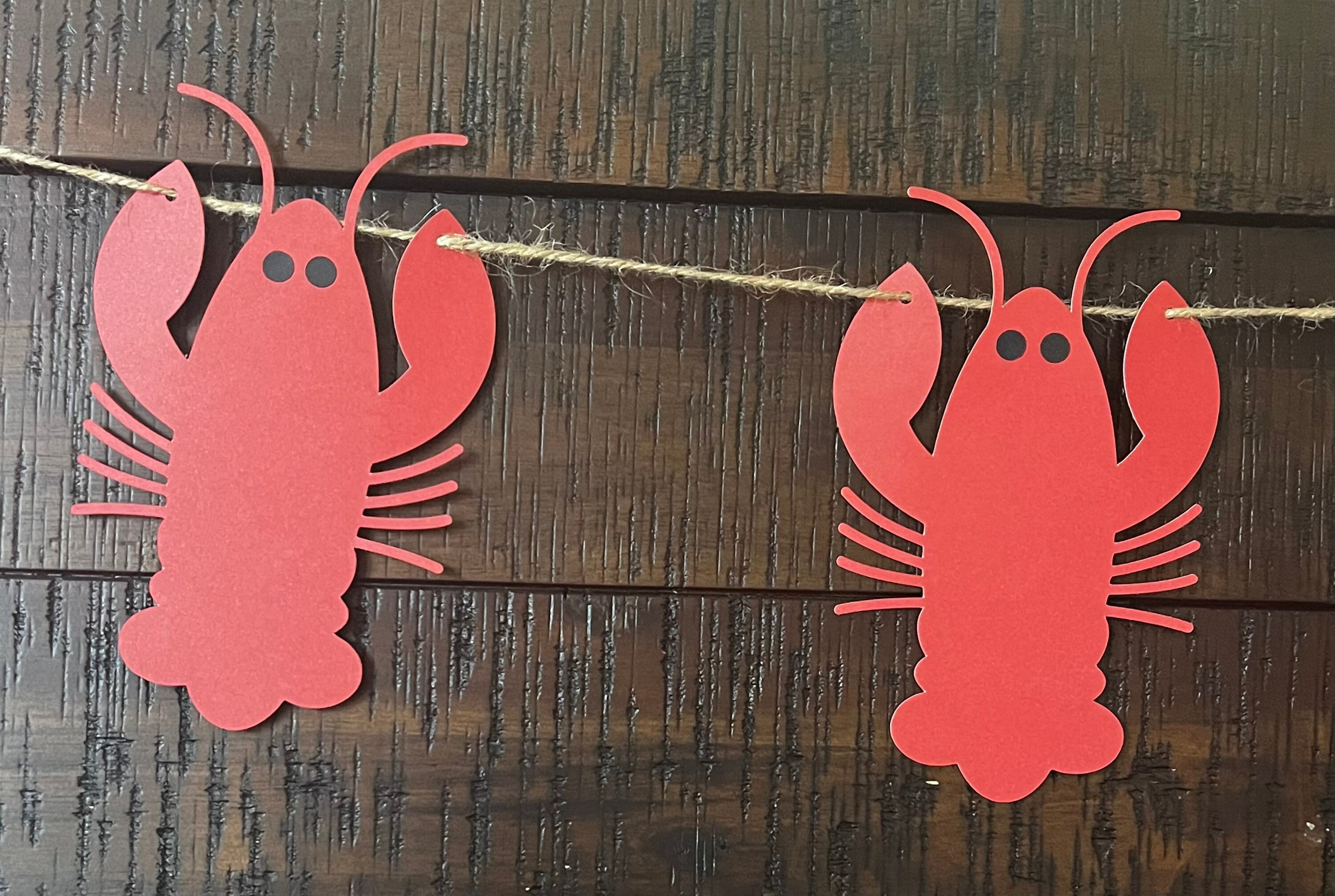Crawfish Banner/ Seafood Boil Decor/ Sea Banner/ Crawfish Boil/ Sea ...
