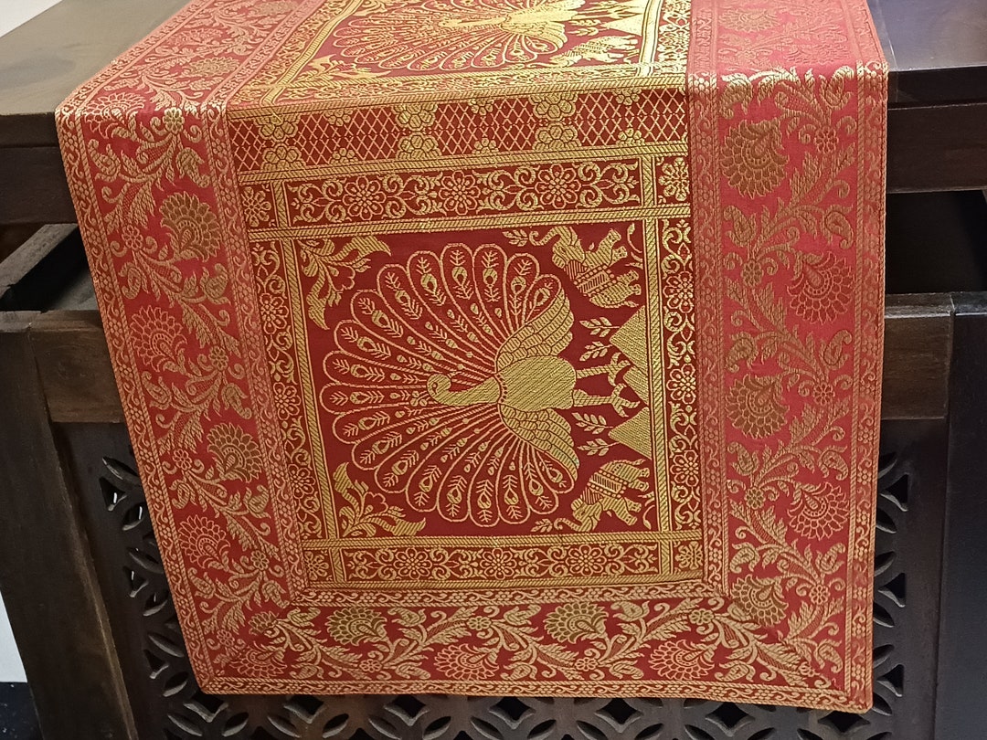 Indian Traditional Table Runner Kitchen Decoration 60 Inches Long Table ...