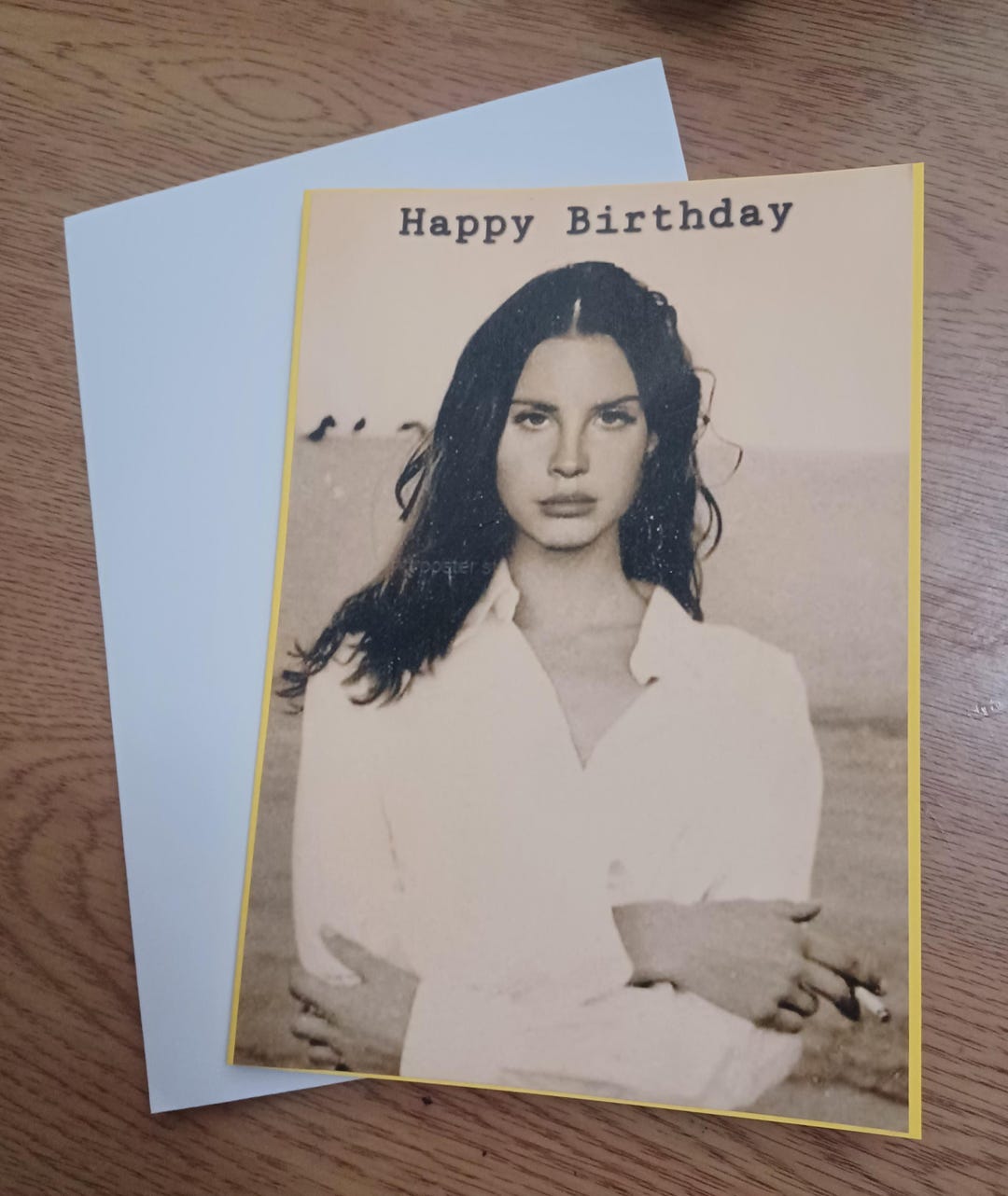 Lana Del Rey Birthday Card - Etsy