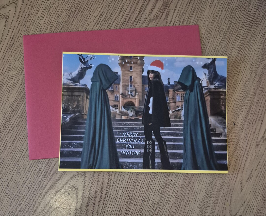 The Traitors Christmas Card - Etsy