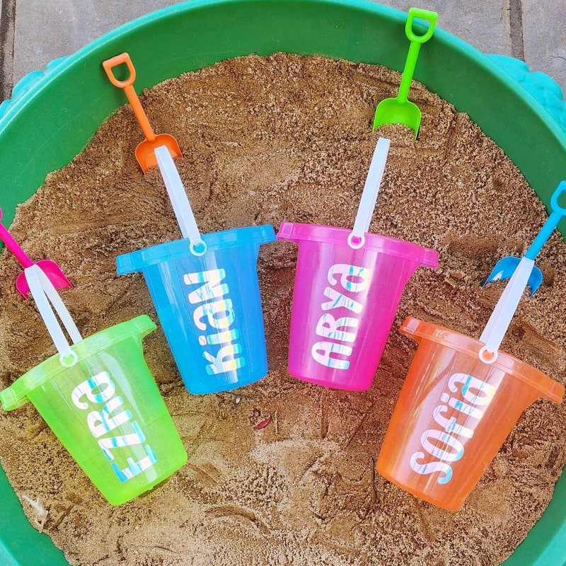 Beach Pail - Etsy
