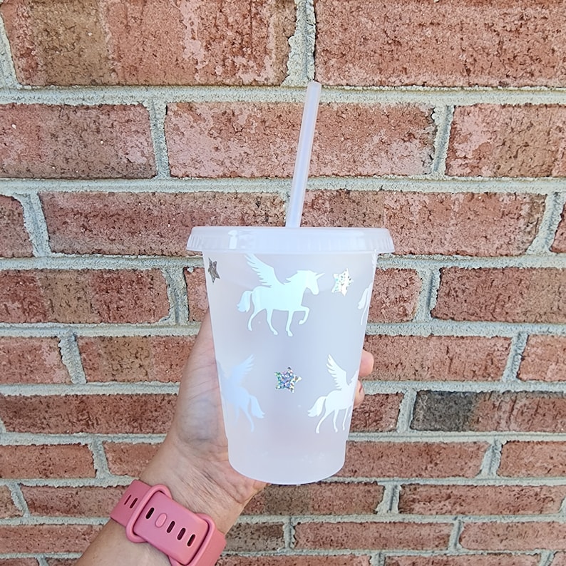 Unicorns Color Changing Tumbler Personalized 16 Oz. Unicorns - Etsy