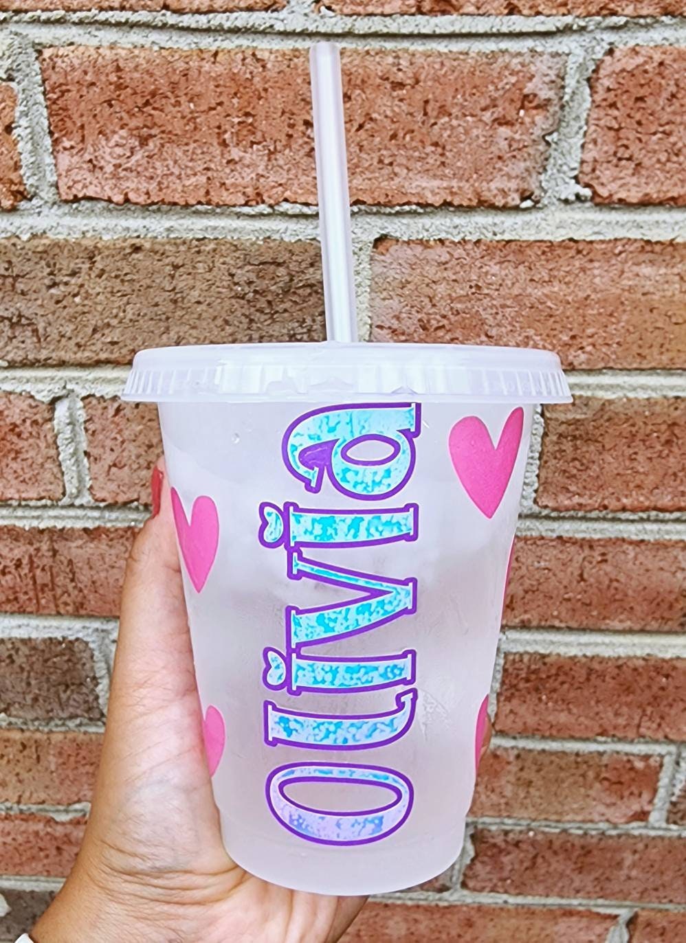 Valentine's Day Color Changing Tumbler Personalized 16 - Etsy