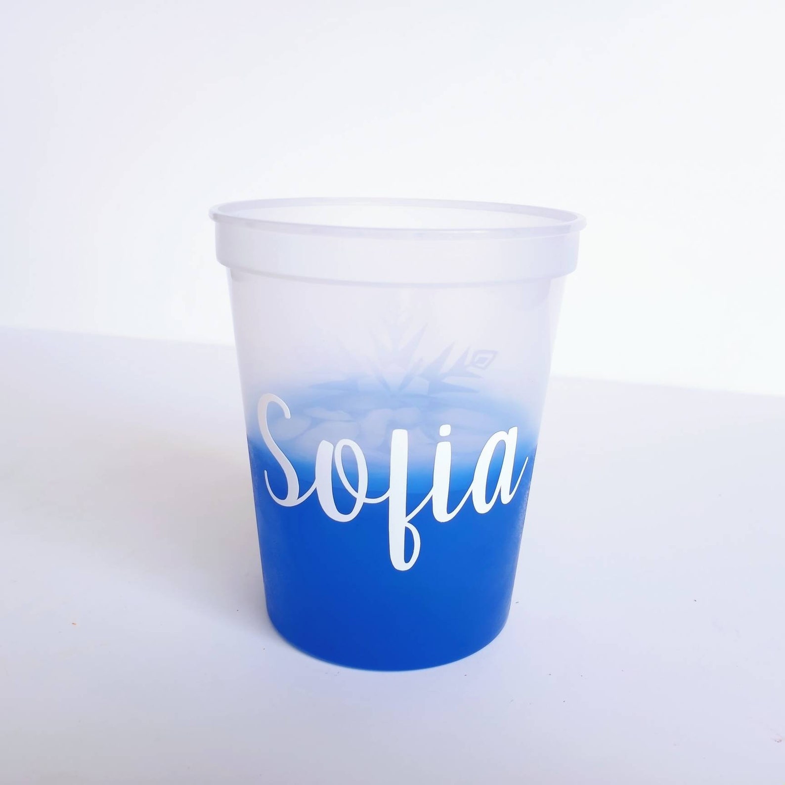 Frozen Snowflake Color Changing Cup 16 Oz. Mood Cup Frozen - Etsy