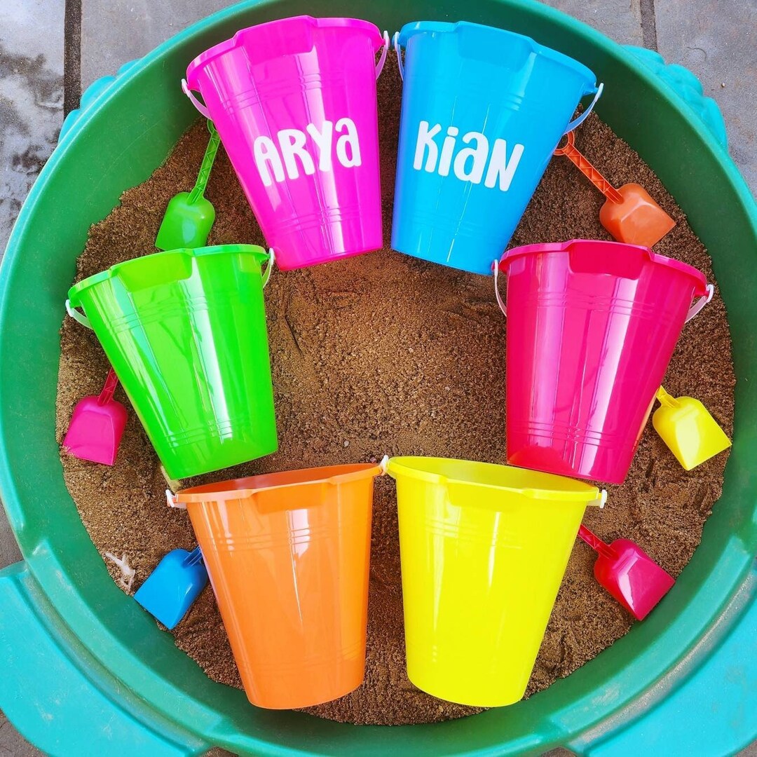 Personalized Beach Bucket and Shovel Set | Sand Pail and Shovel | Kids ...