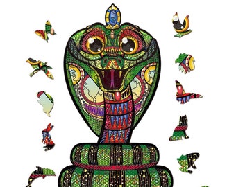 Snake Jigsaw Puzzle - Etsy