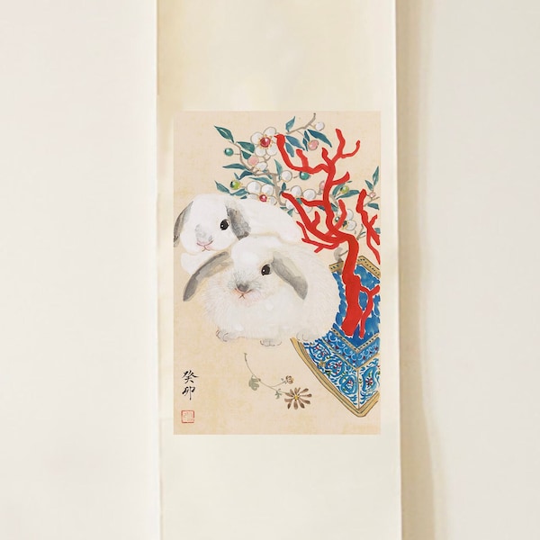Hanging Scroll Art - Etsy