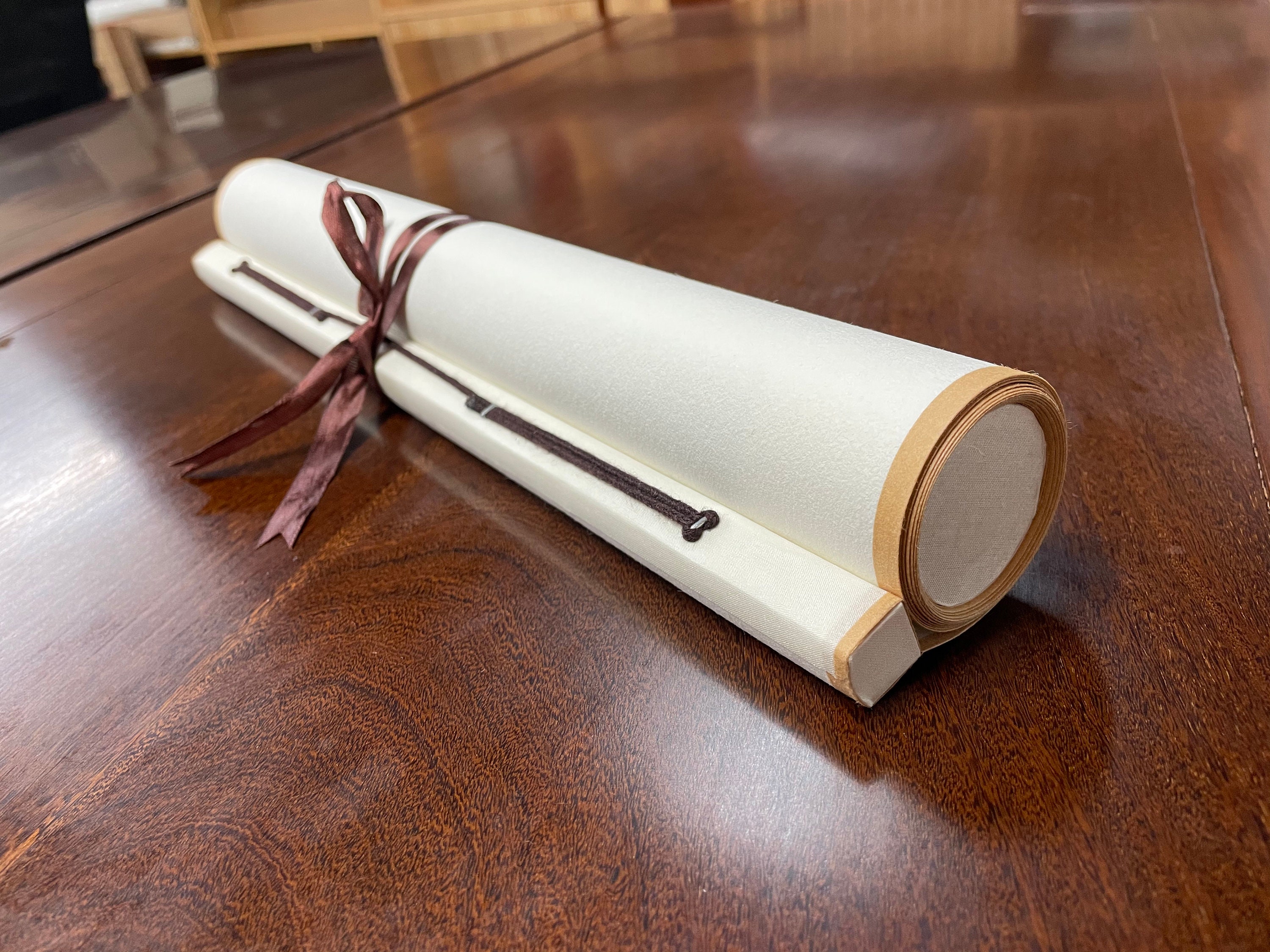 Original Bird and Wistaria Scroll Painting Japanese Scroll Art Gift for ...