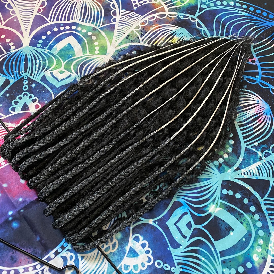 Boho Dreadlocks, Mix of Double Ended Crochet Curly Dreadlocks De Braids ...