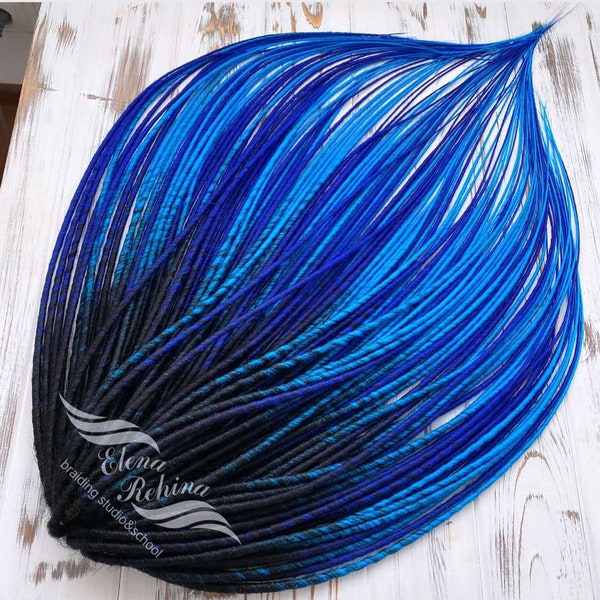 Blue Dreads - Etsy