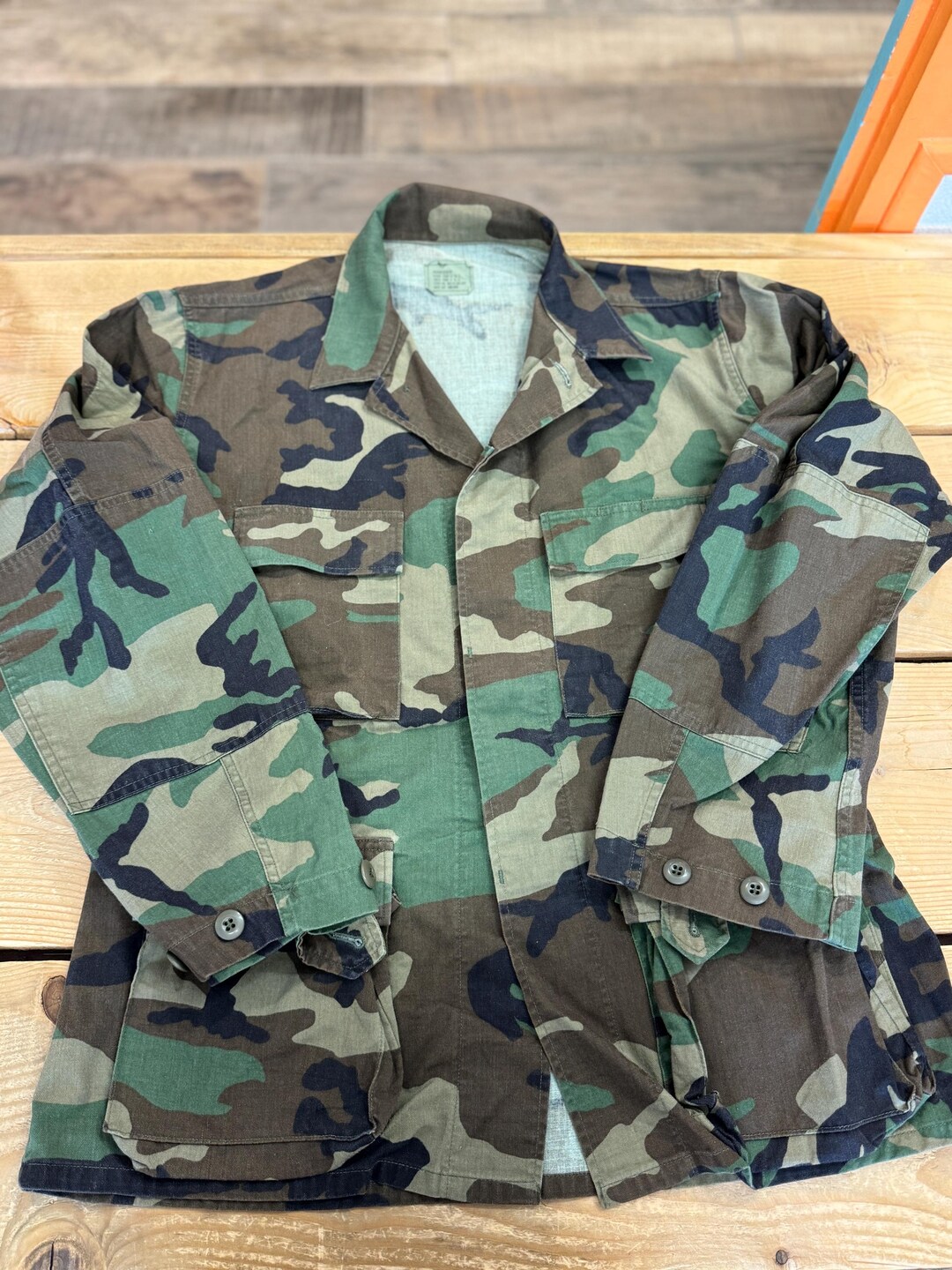 American M81 Woodland Combat Shirt - Etsy