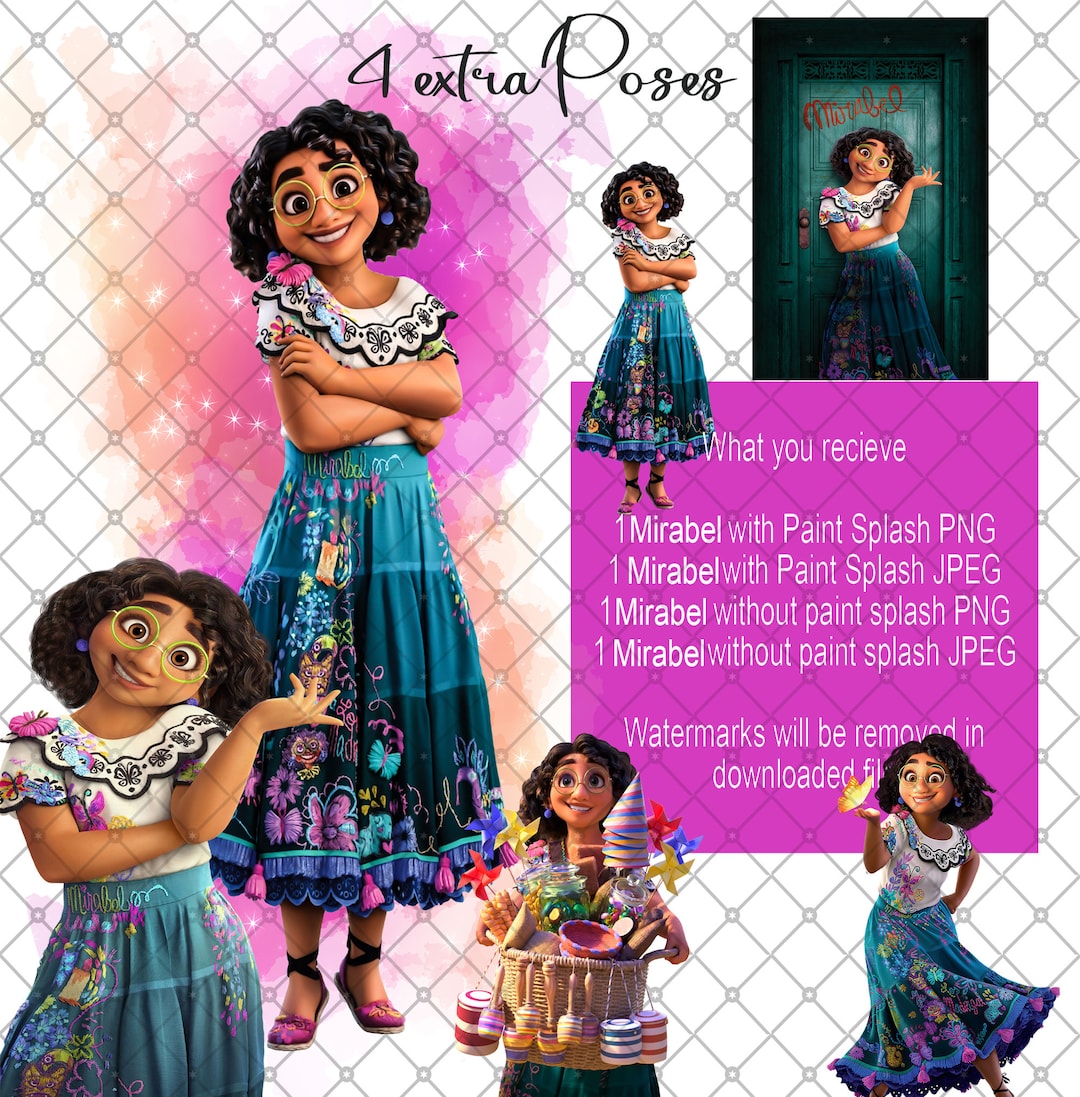 Mirabel, Encanto, Disney, Graphics, Birthday, Christmas, Mirabel ...