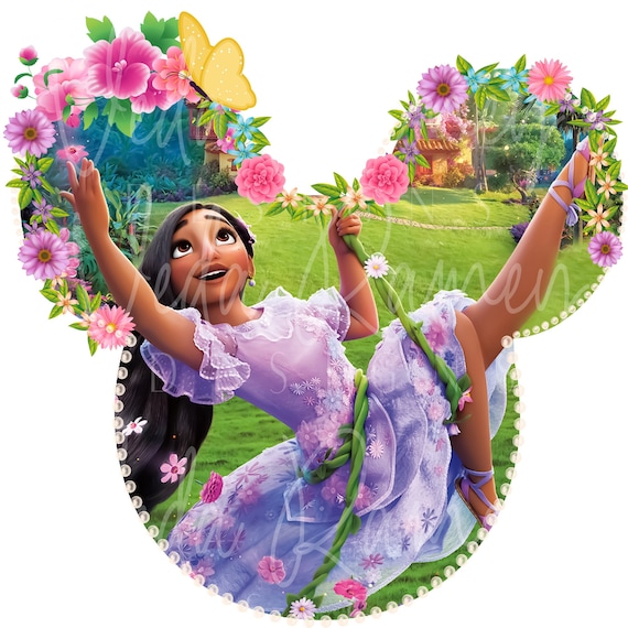 Encanto Isabela Png Printable Cut File Great for Stickers or - Etsy UK