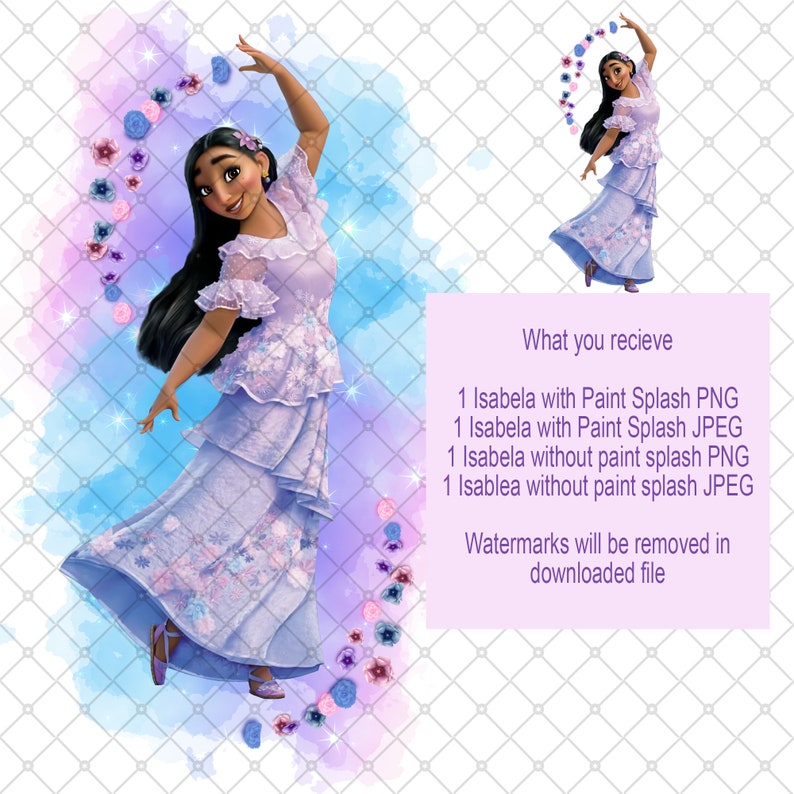 Encanto Isabela Dancing With Flowers - Etsy