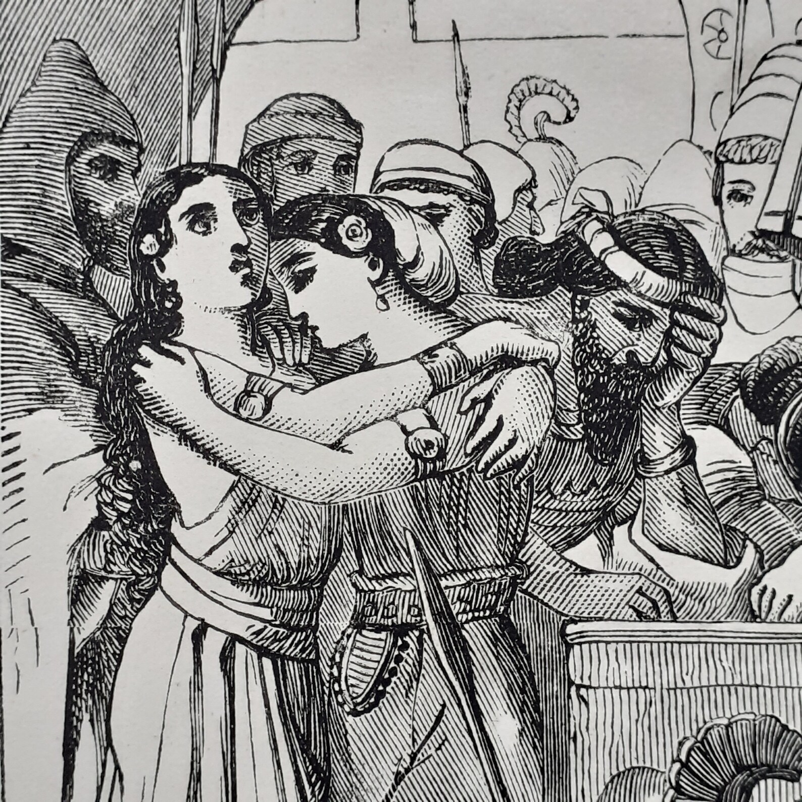 Listening Jonah Preaching in Nineveh Victorian Bible Print - Etsy