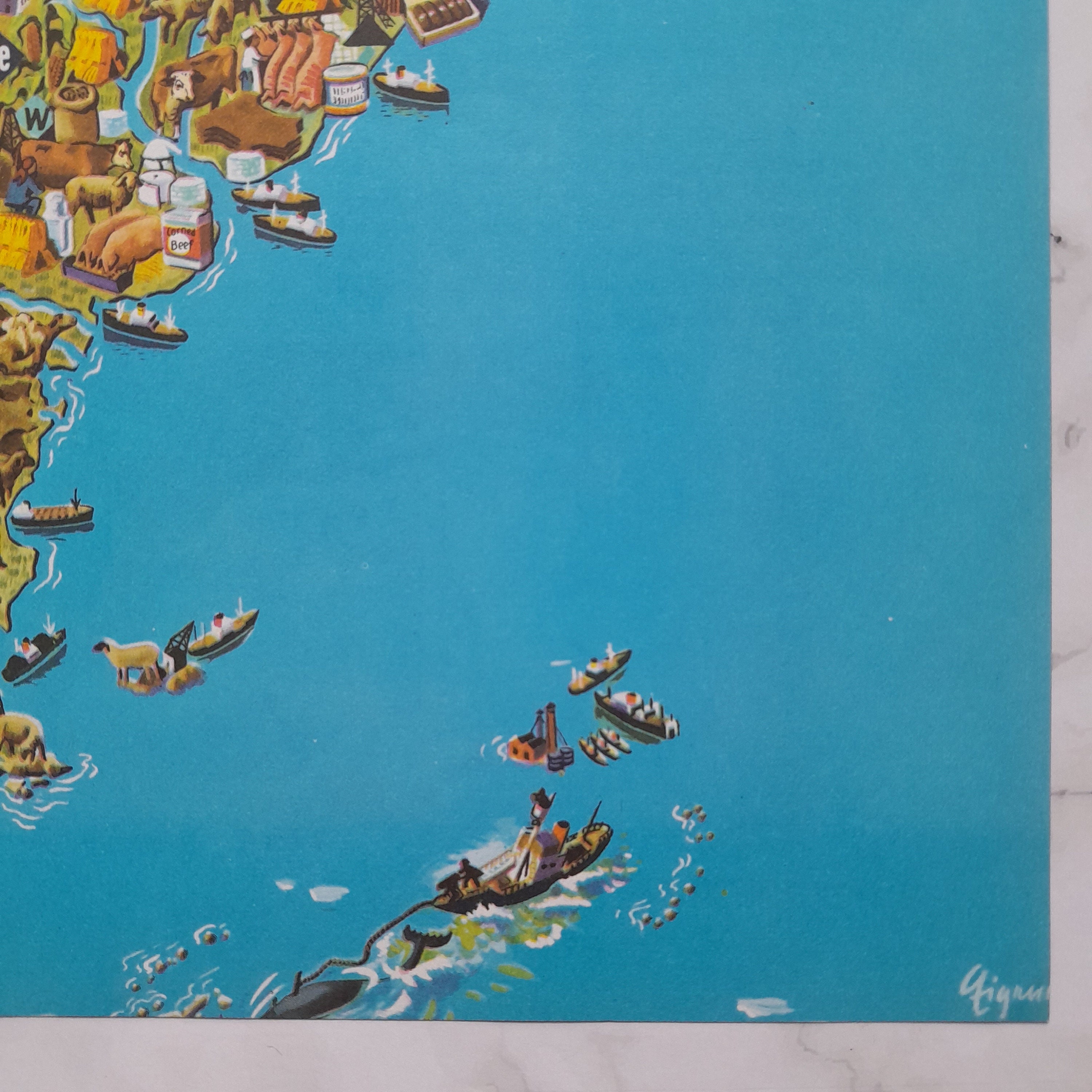 Pictorial Map: Latin America – Production, Mineral Resources and Trade ...