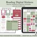 Reading Stickers, Digital Stickers, Stickers, Widgets, Goodnotes ...