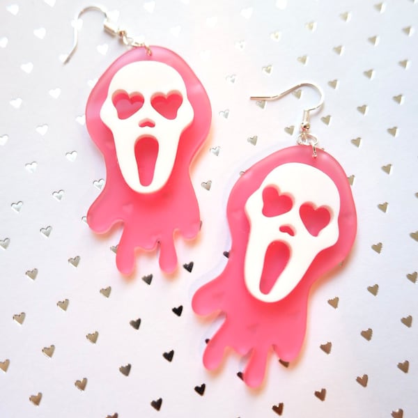 Pink Ghostface Mask - Etsy
