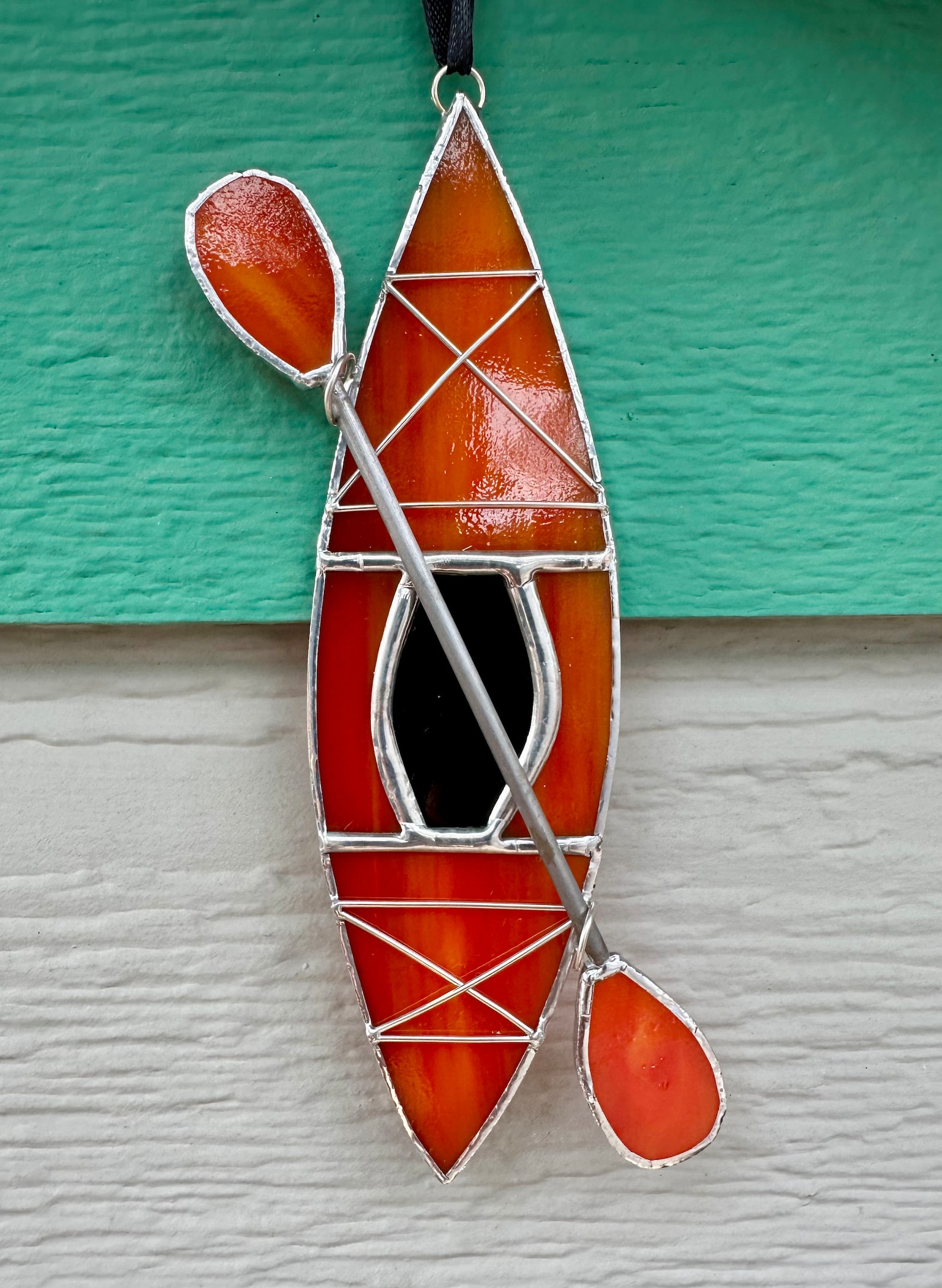 Stand up Stand Out Stained Glass Kayak - Etsy