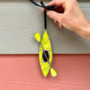 Stand up Stand Out Stained Glass Kayak - Etsy