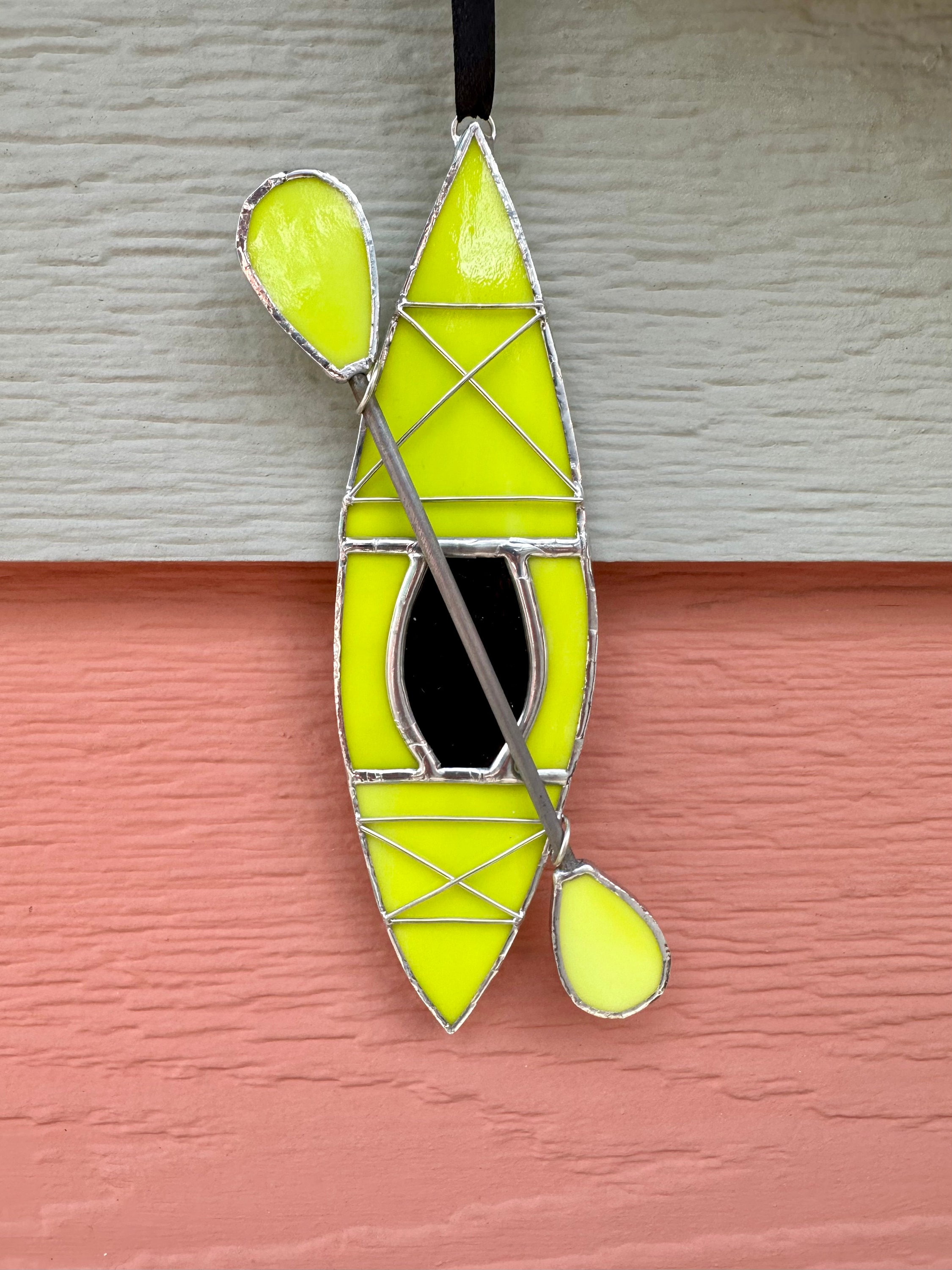 Stand up Stand Out Stained Glass Kayak - Etsy