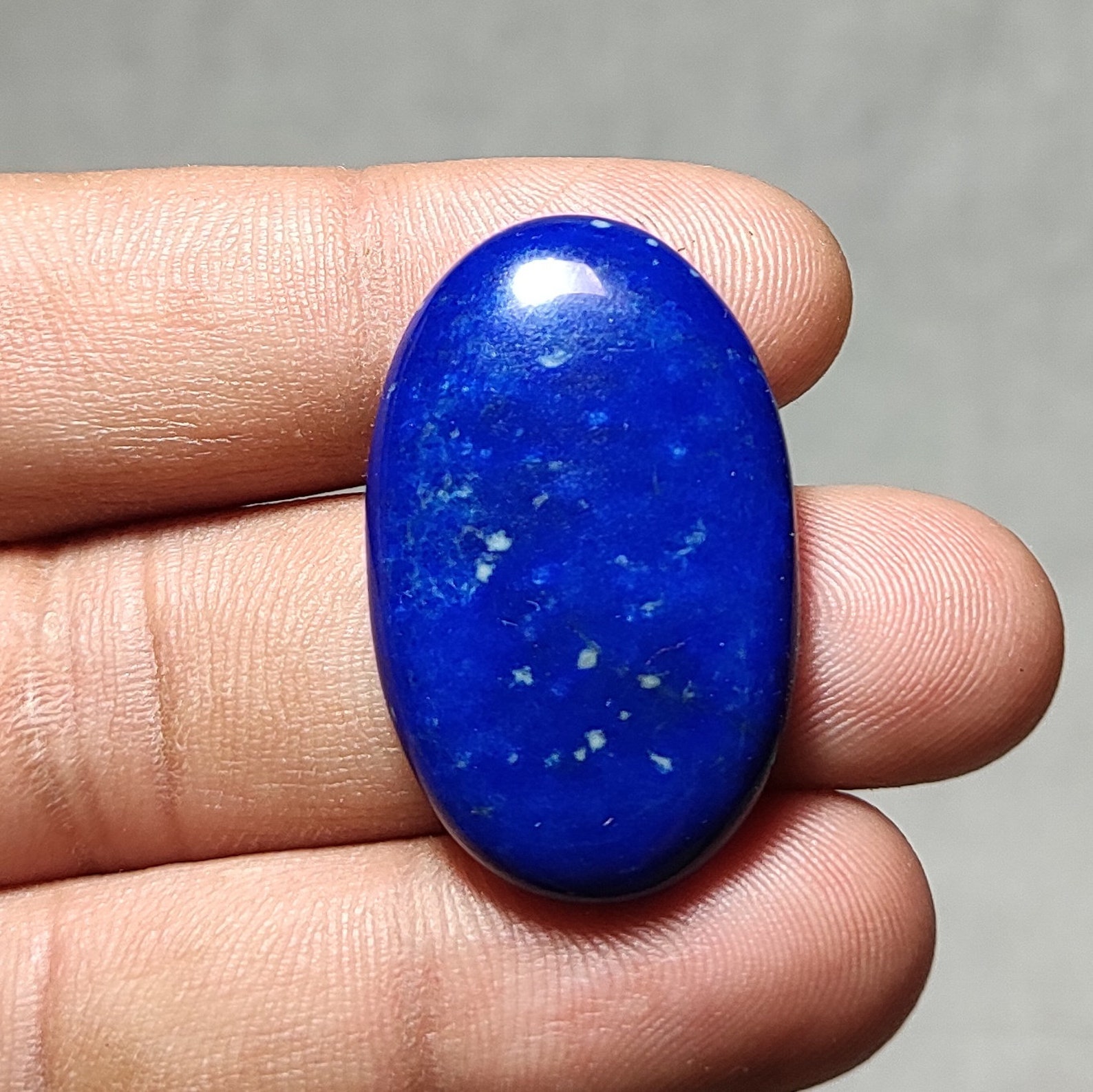 Fabulous Natural Lapis Lazuli 53.75 Ct. Gemstone Oval Shape Smooth ...