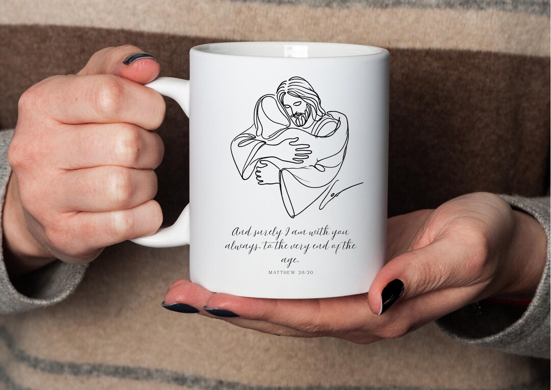 Christian Mug, Bible Verse Coffee Cup, Religious Tea Mug, Jesus Quote ...
