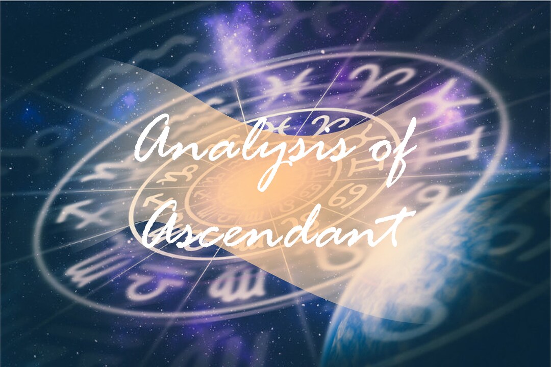 Analysis of Your Ascendant and Aspects to It. Astrology - Etsy
