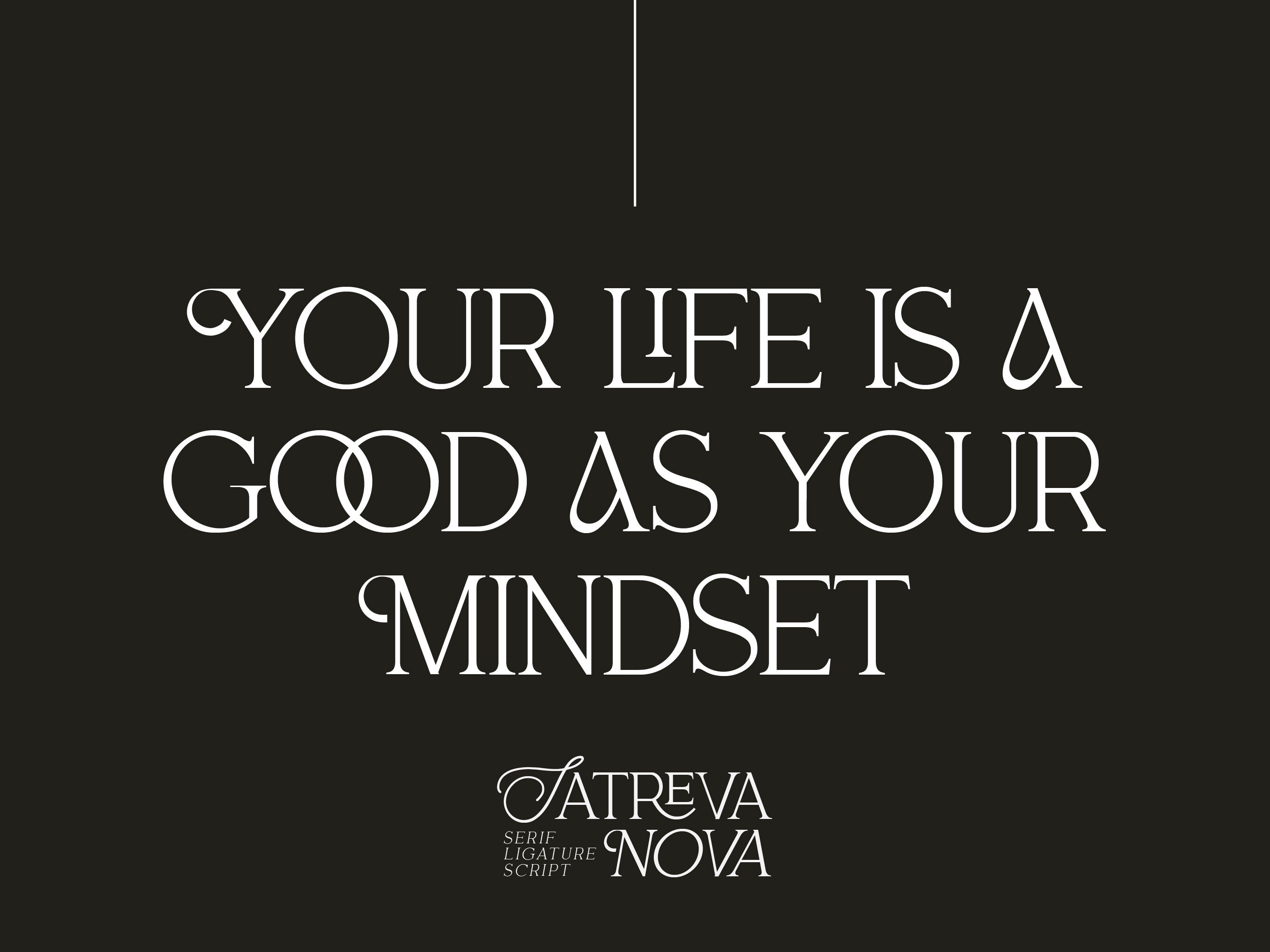 Satreva Nova Font Duo, Serif Font, Calligraphy Font, Stylish Font ...