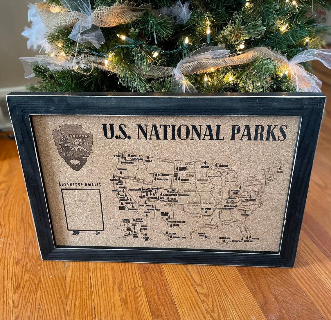 US National Parks Push Pin Map All 69 Parks Laser - Etsy