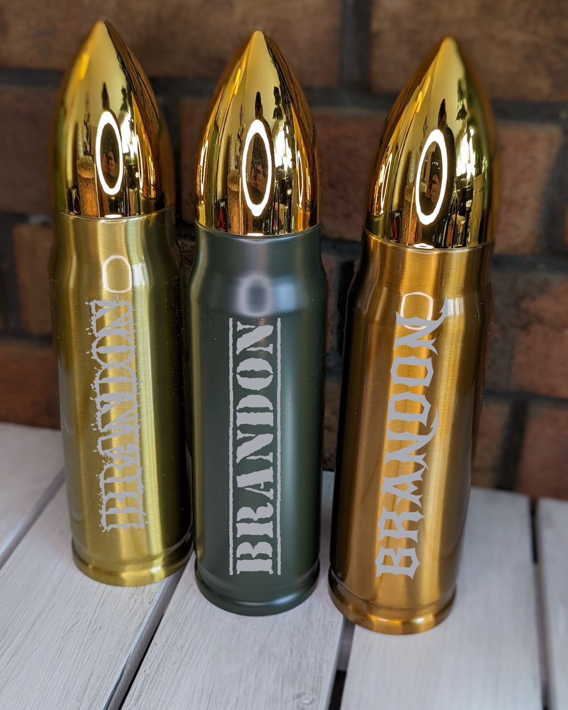 Personalized Bullet Thermos Tumbler Father's Day Gift | Etsy
