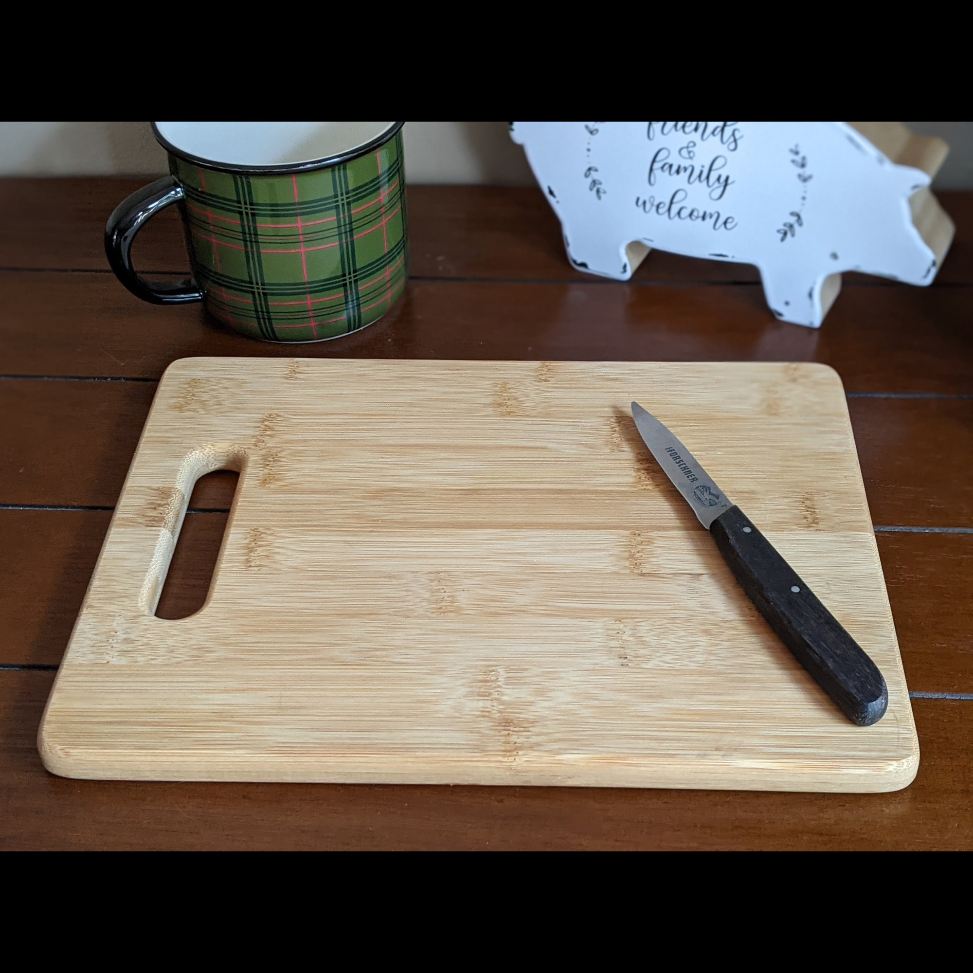 Custom Engraved Bamboo Cutting Board 9x12x1/4 - Etsy