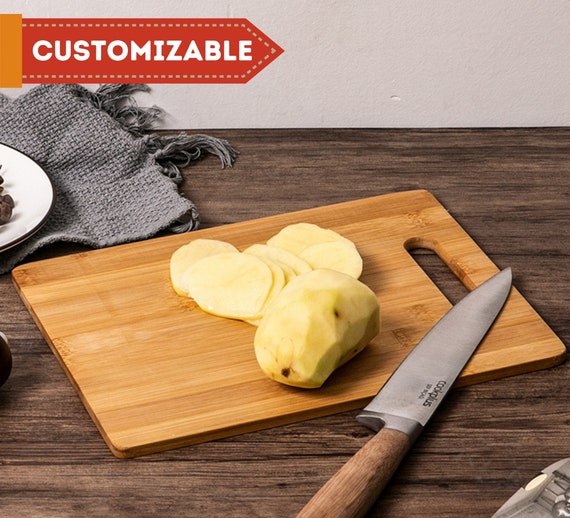 Custom Engraved Bamboo Cutting Board 9x12x1/4 | Etsy