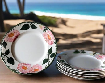 Set of 6 Breakfast Plates Villeroy & Boch Wild Rose Ø21 - Etsy