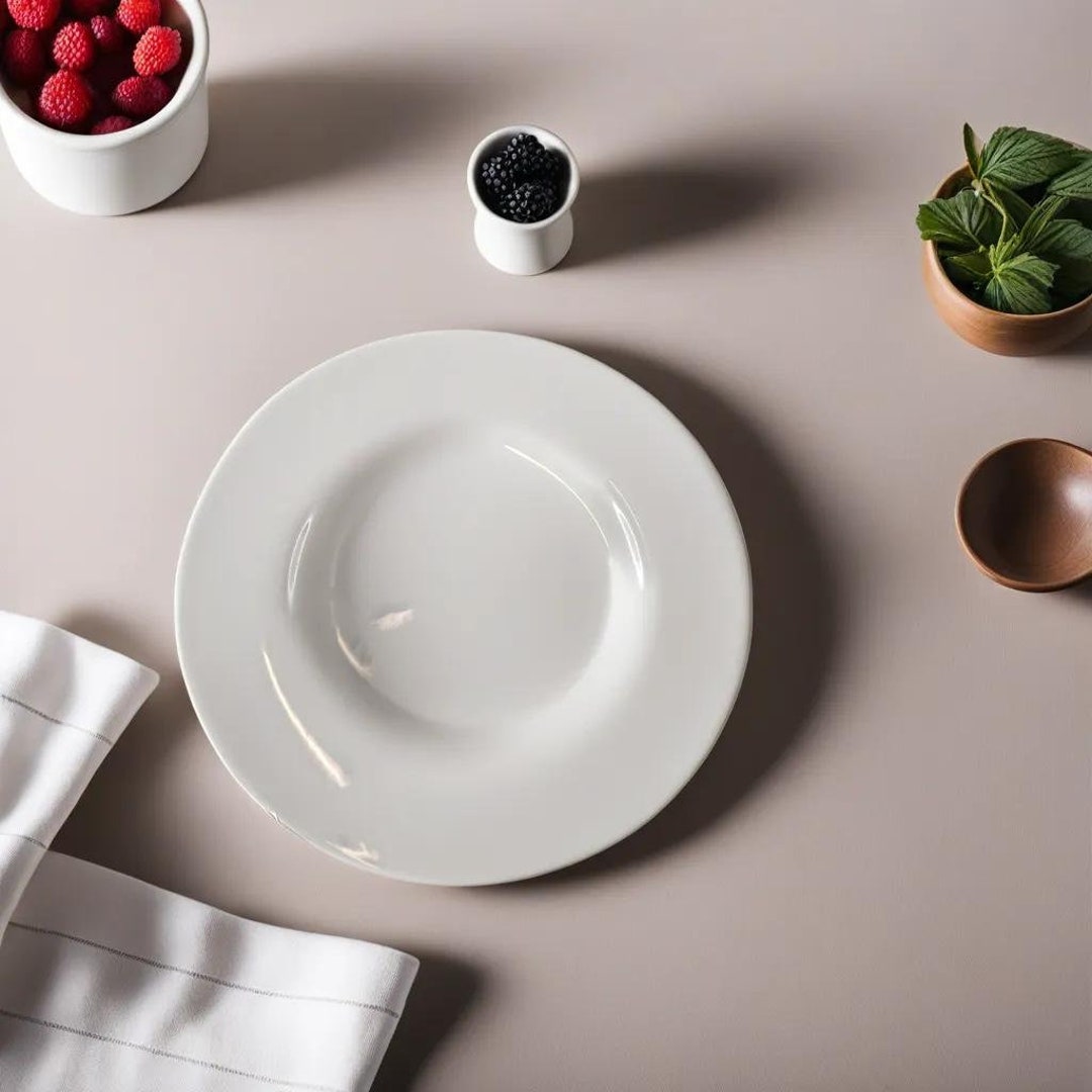 Villeroy & Boch Wonderful World White Soup Plate, Porcelain, White, 24 ...