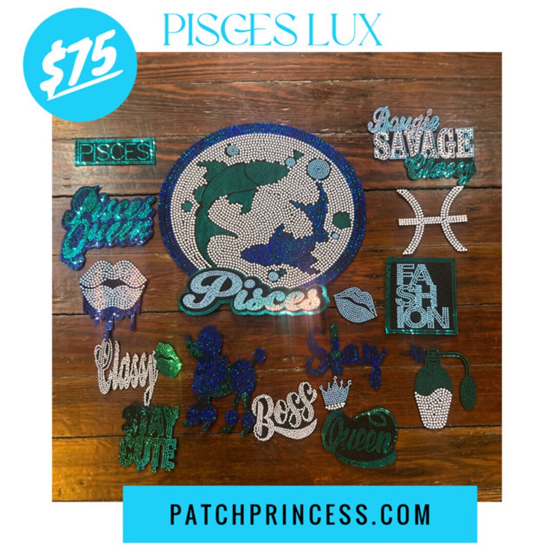 Pisces Lux 15 Patch Set - Etsy