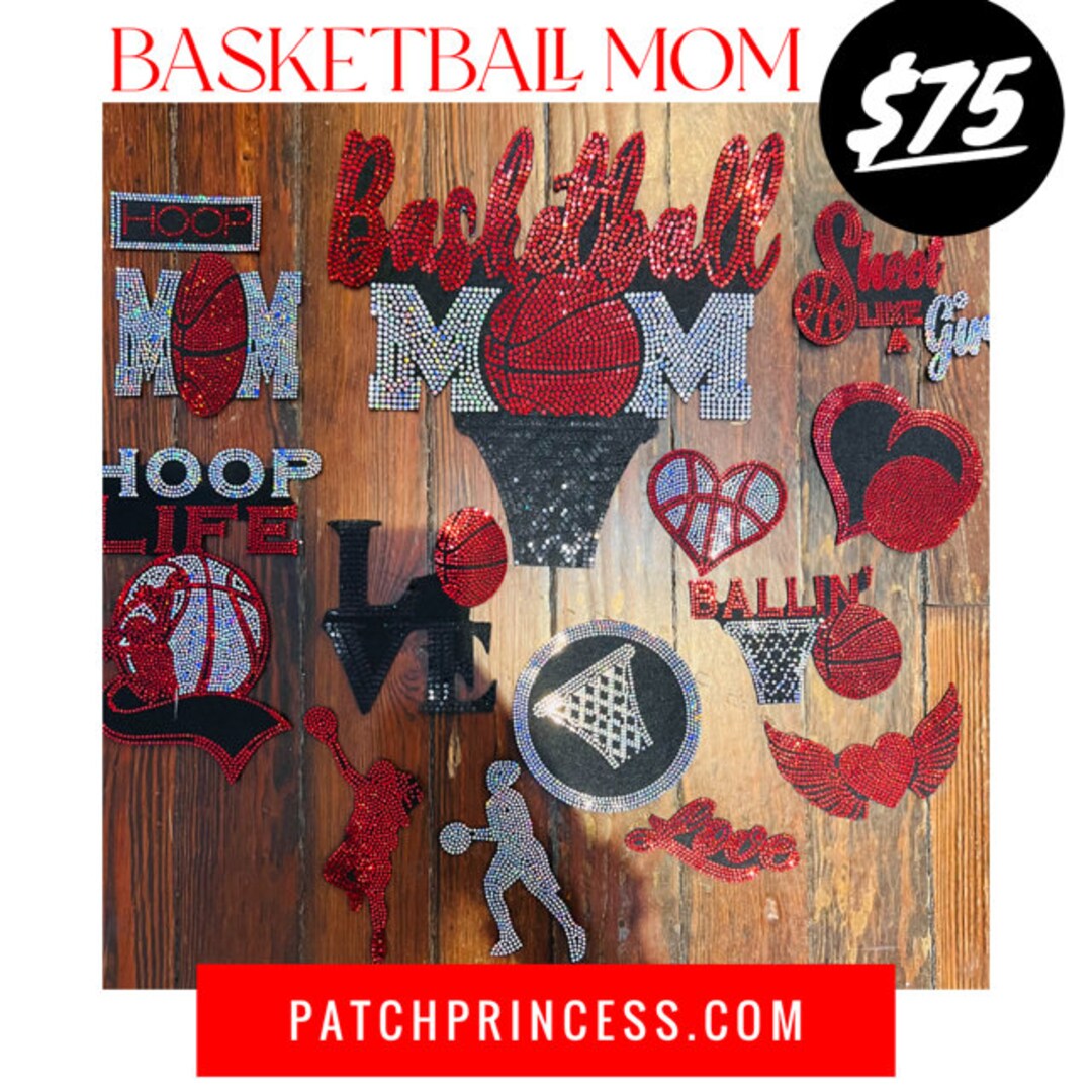 Basketball Mom 15 Patch Set - Etsy