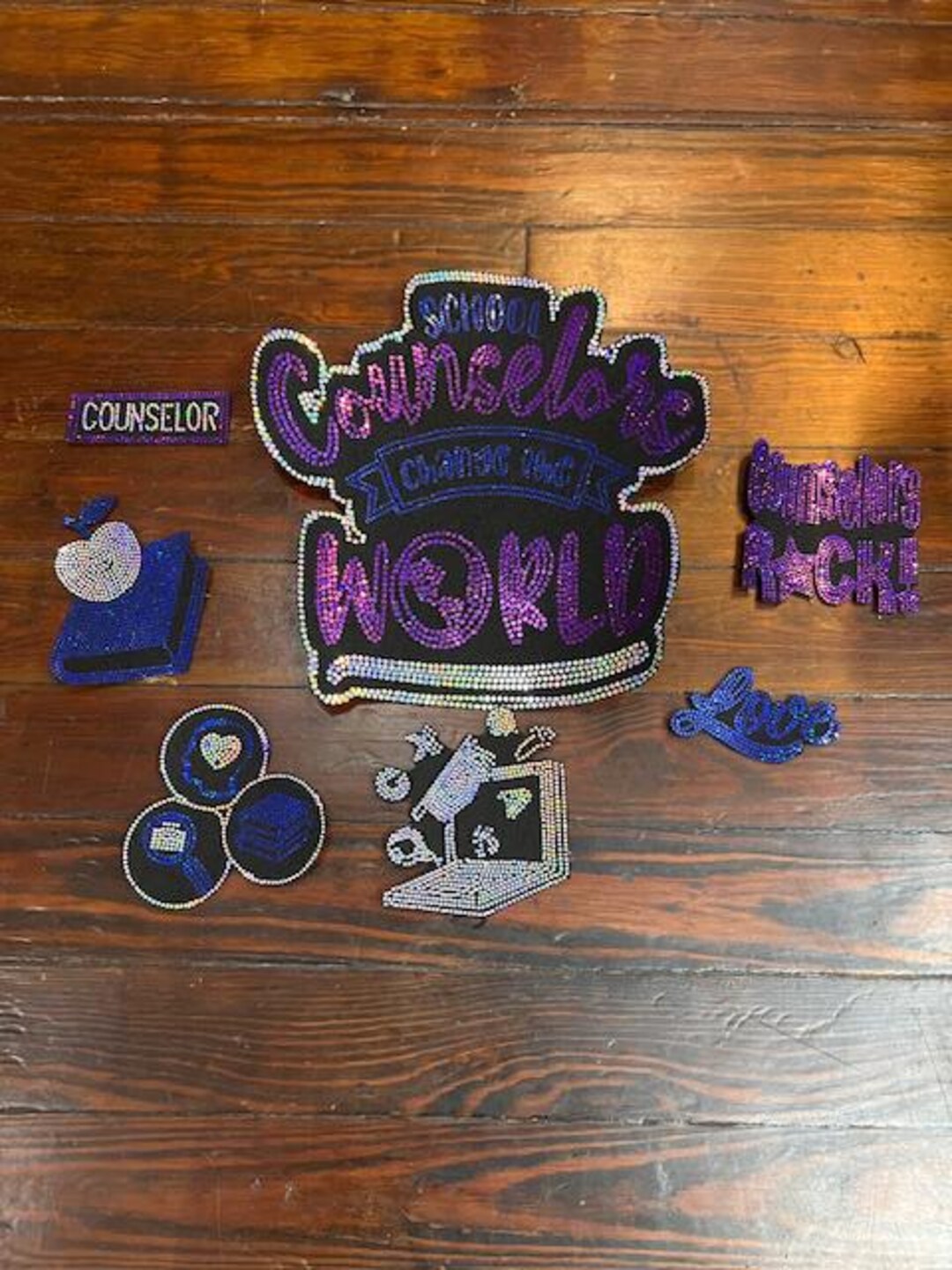 School Counselor 7 Patch Set - Etsy