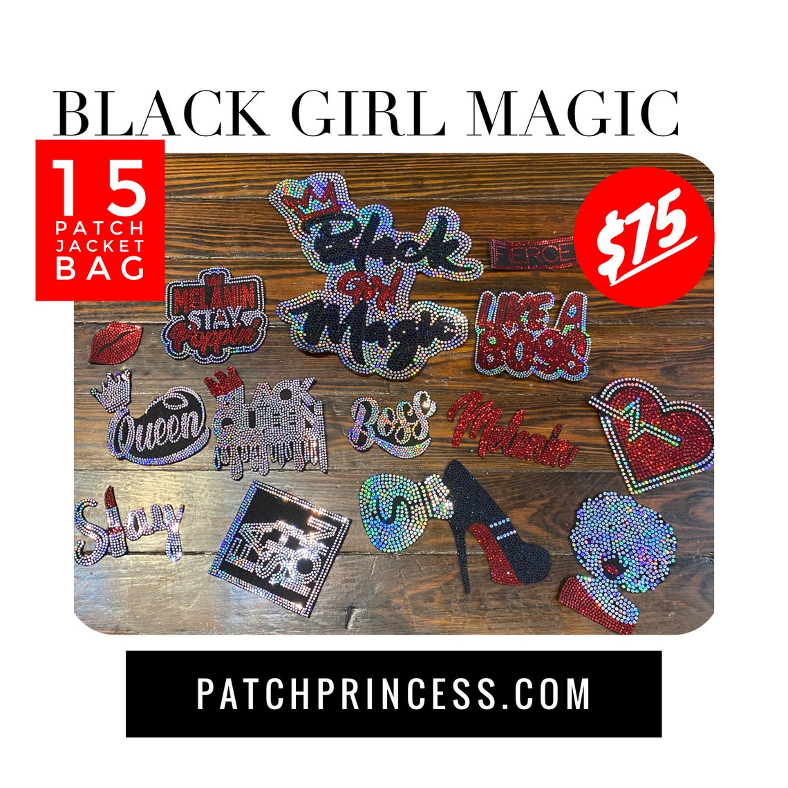 Black Girl Magic 15 Patch Set - Etsy