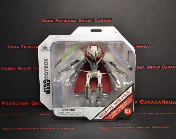 General Grievous Action Figure Disney Star Wars Toybox - Etsy