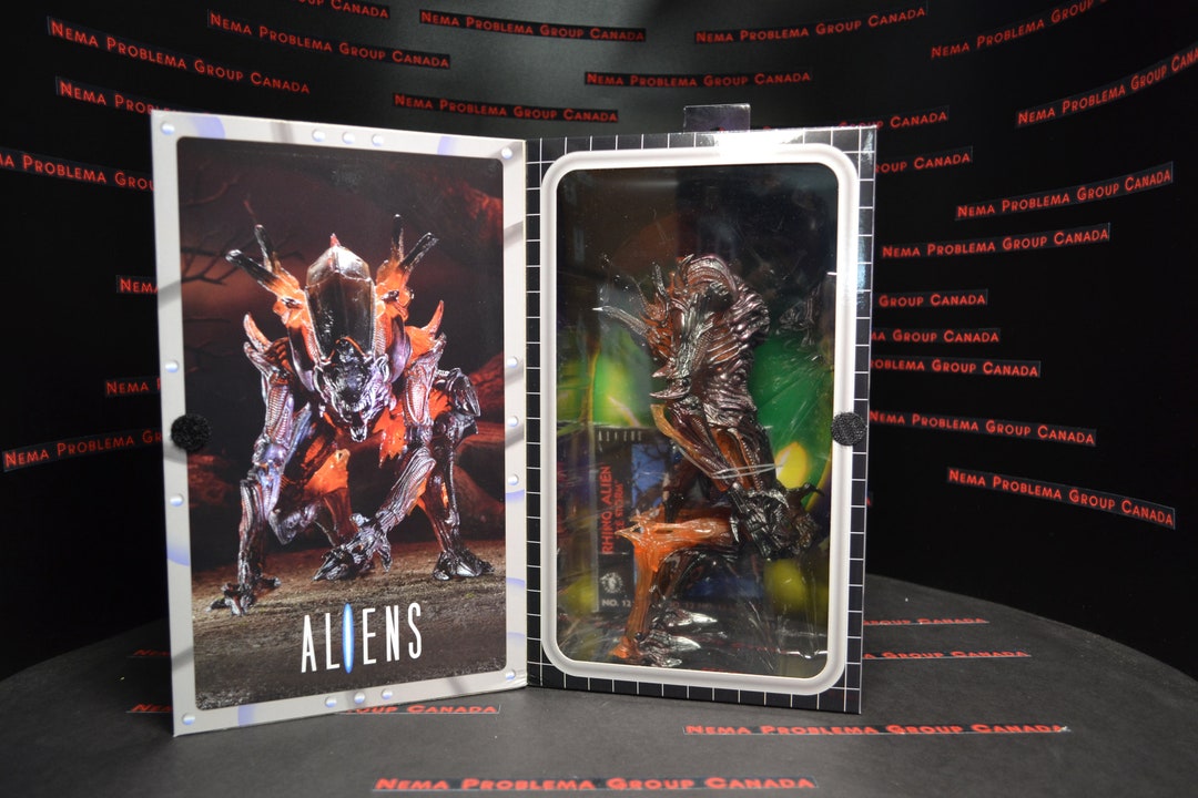 NECA Alien Rhino Comic Book Inside Action Figure - Etsy