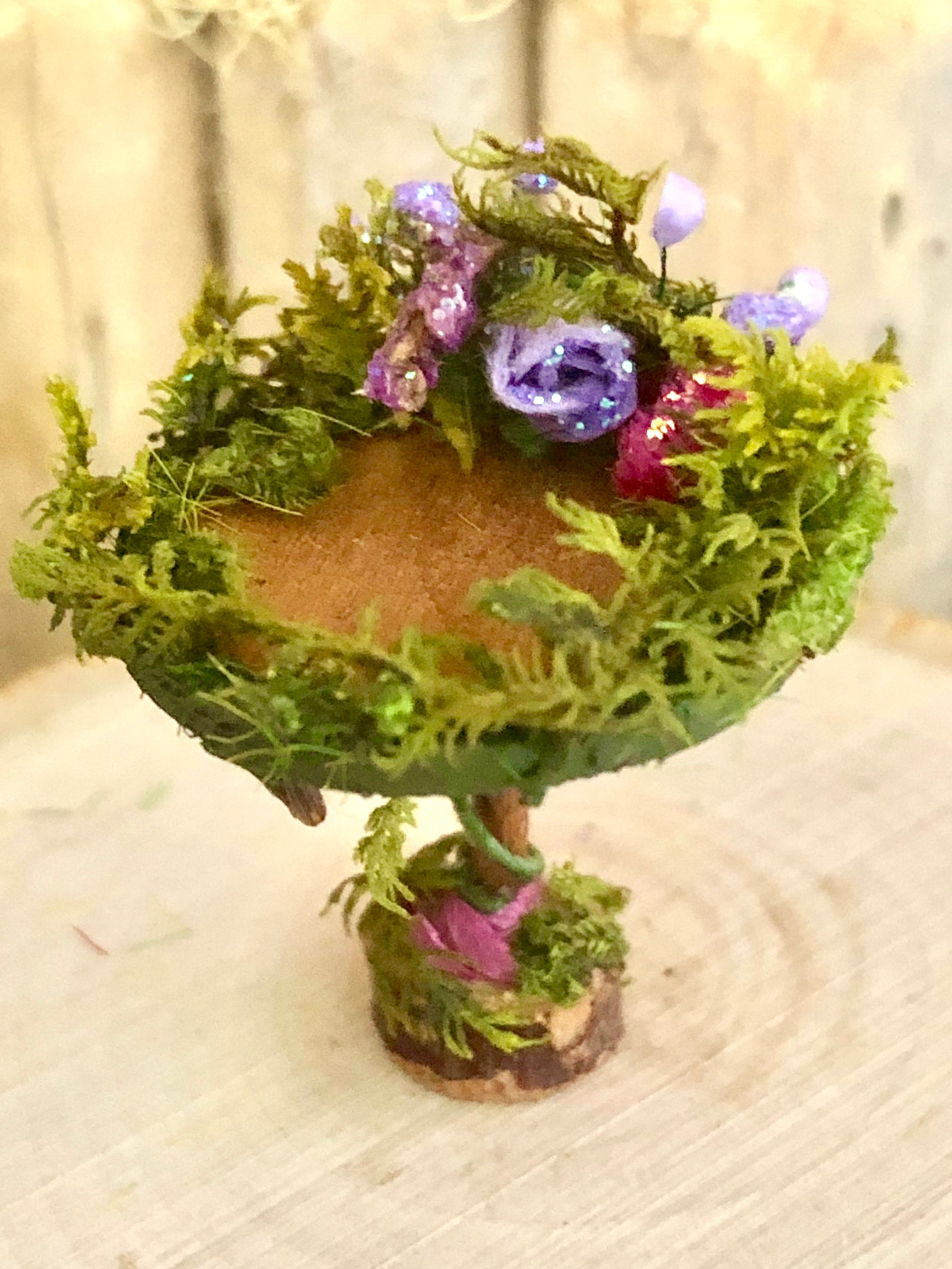 Vicky's Miniature Fairy Table and Chairs Dining Set - Etsy
