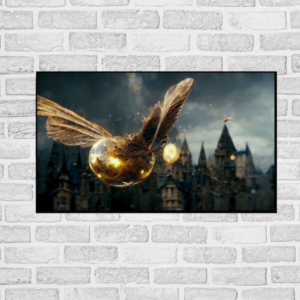Golden Snitch Wallpaper - Etsy
